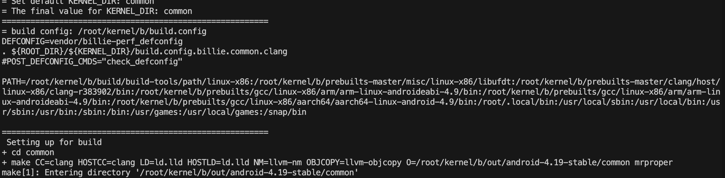 Using AOSP Kernel Build